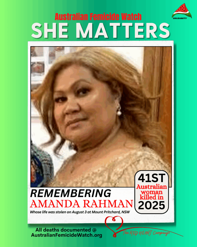 AMANDA RAHMAN - The RED HEART Campaign